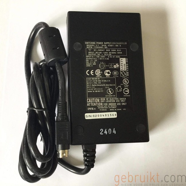 HP 5V.DC 4A 20W 4 PIN